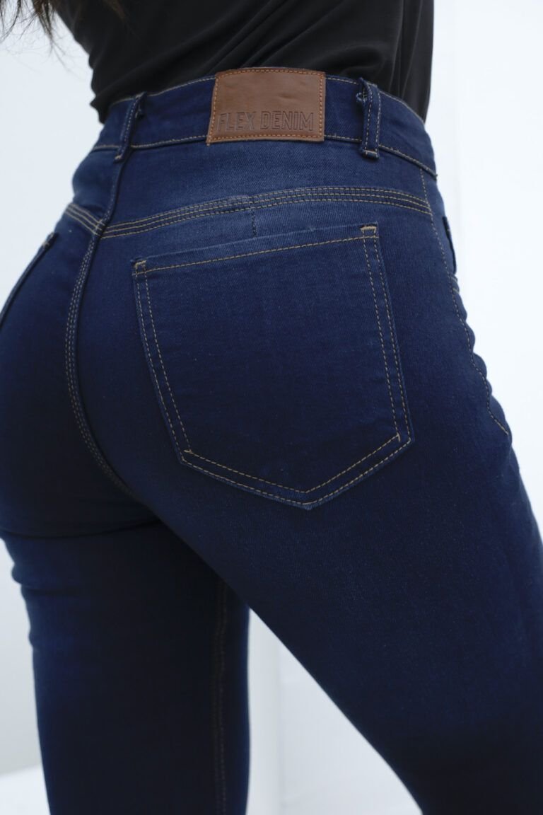 Clasico Oxford Azul Estatico Localizado (Elastizado) – Flex Denim ...